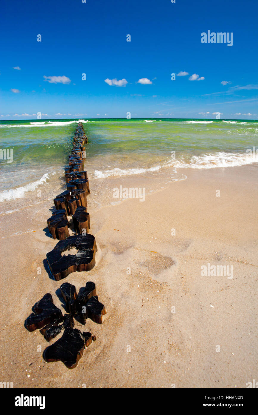 blue, green, beach, seaside, the beach, seashore, summer, summerly ...