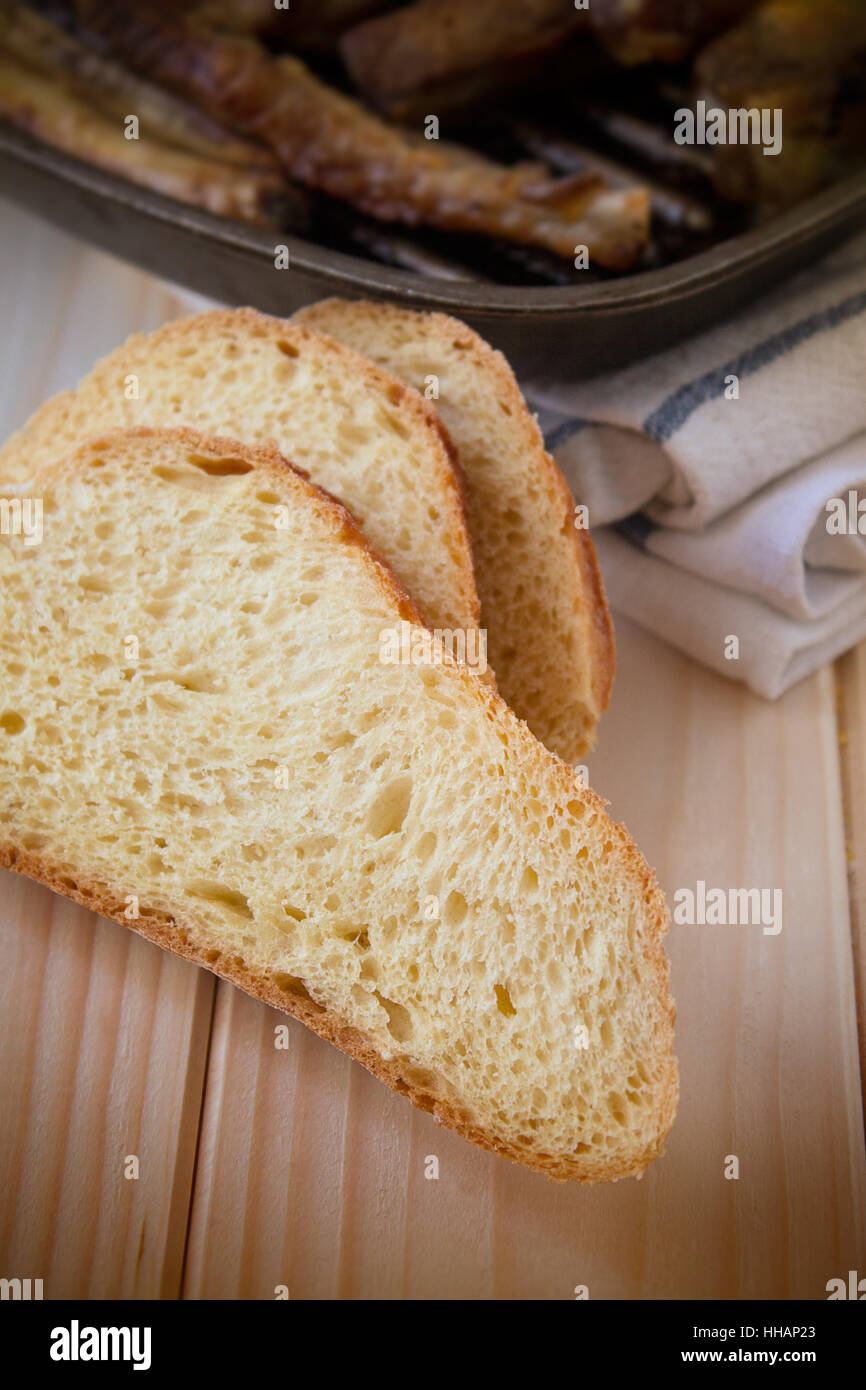 bread, rustical, rustic, yeast, slices, homemade, baked, loaf, food ...