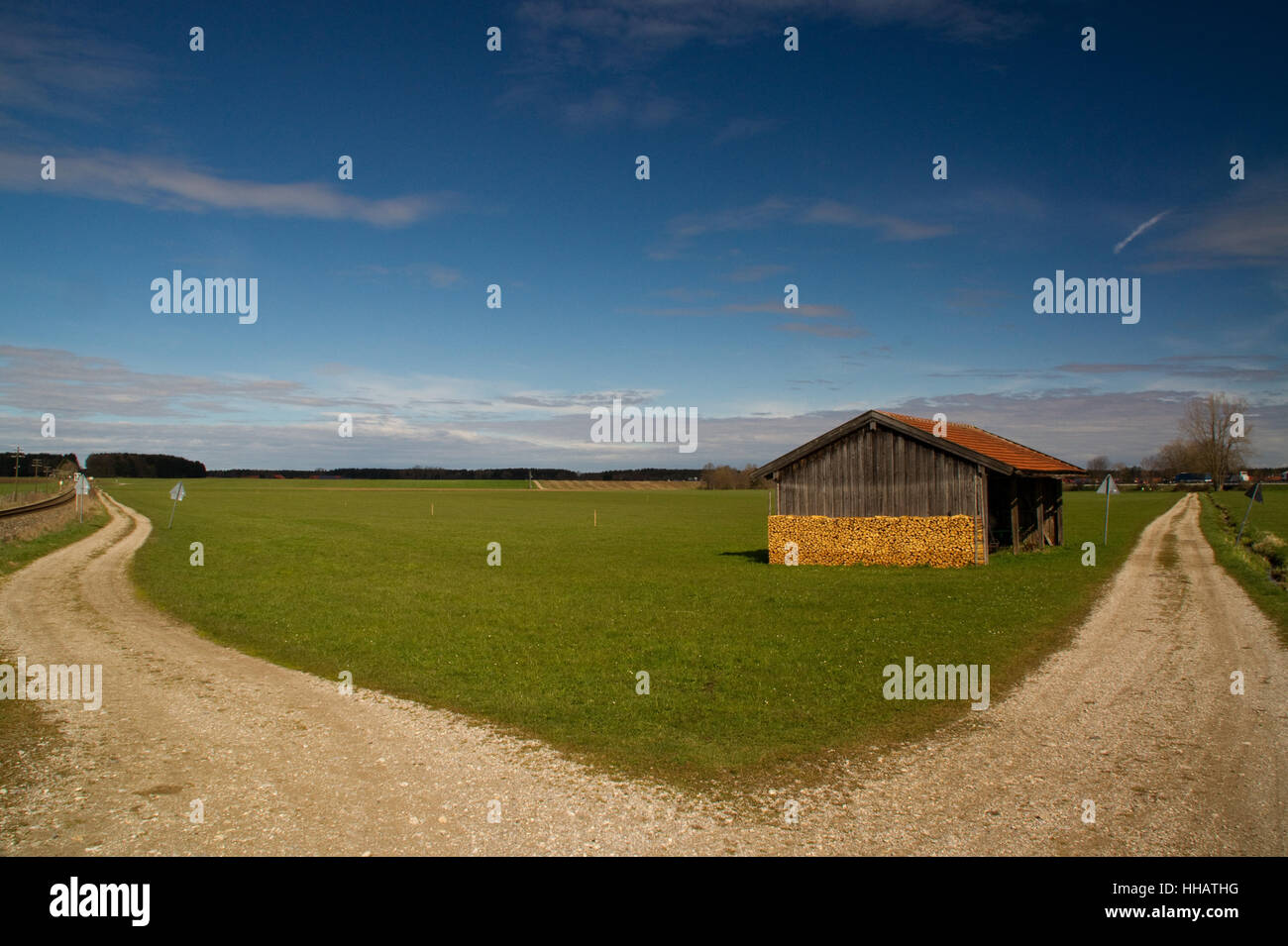 Two way crossing hi-res stock photography and images - Alamy