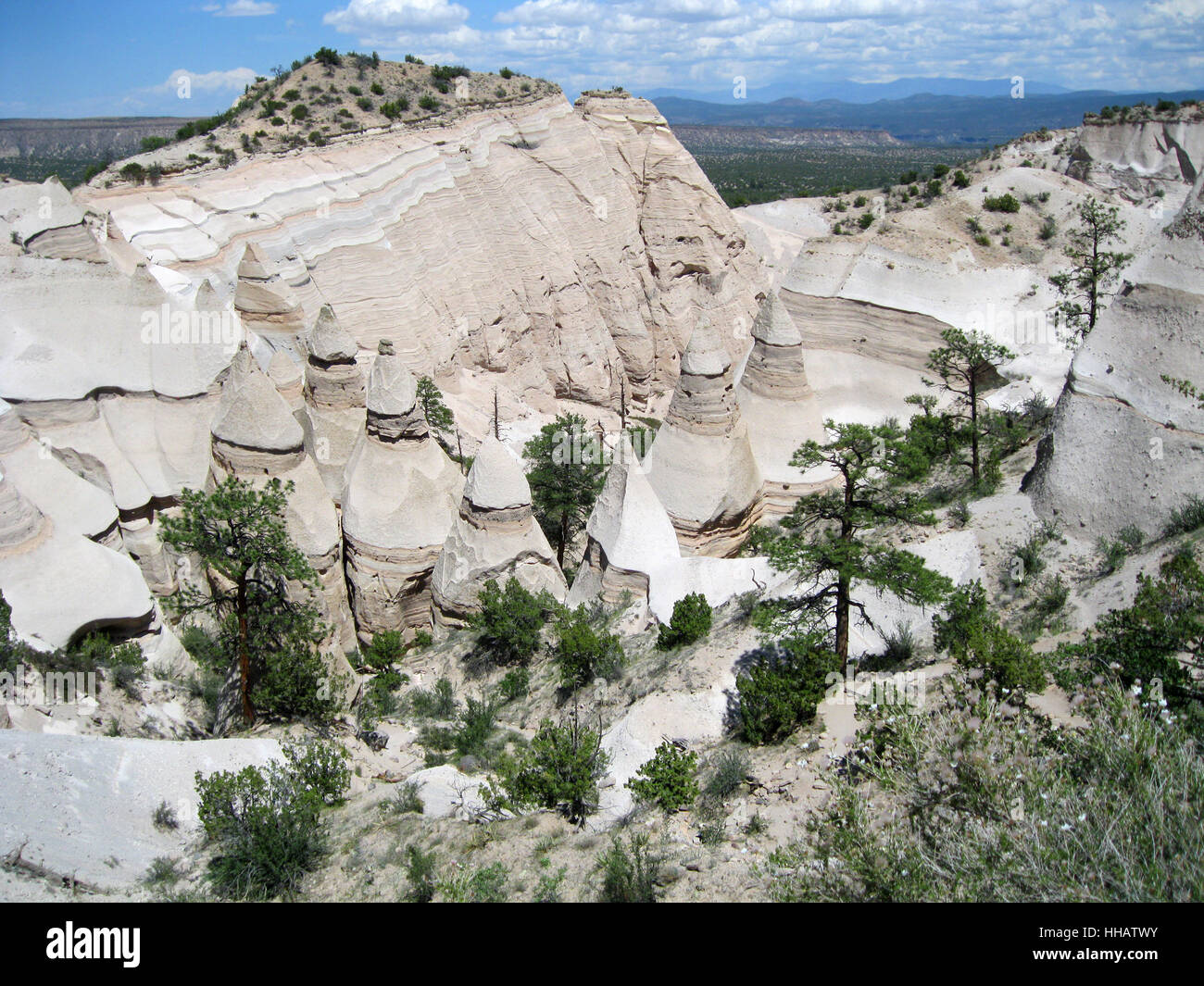 hike through tent rocks national monument Stock Photo - Alamy