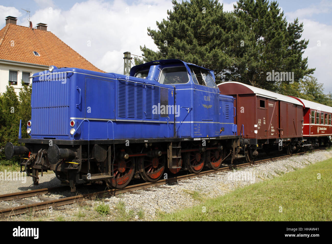 old diesel locomotive of the country's railway lip Stock Photo - Alamy