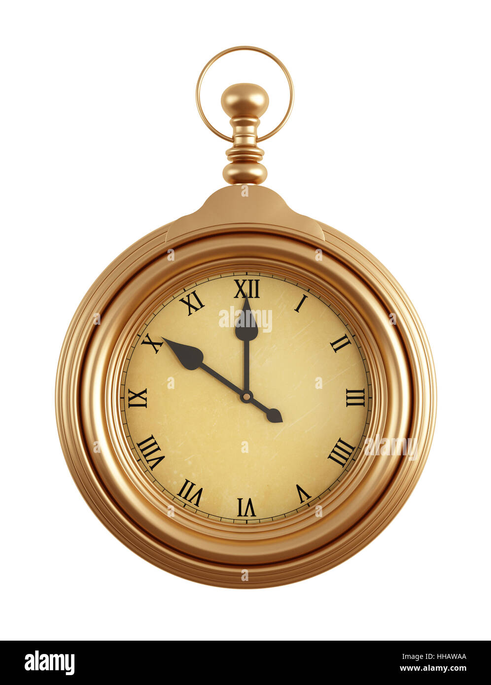 object, isolated, antique, clock, date, time, time indication, vintage ...