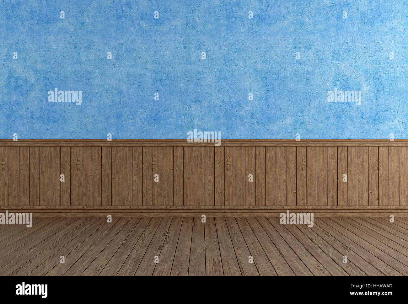 blue, interior, vintage, wall, stucco, retro, wooden, blue, model ...