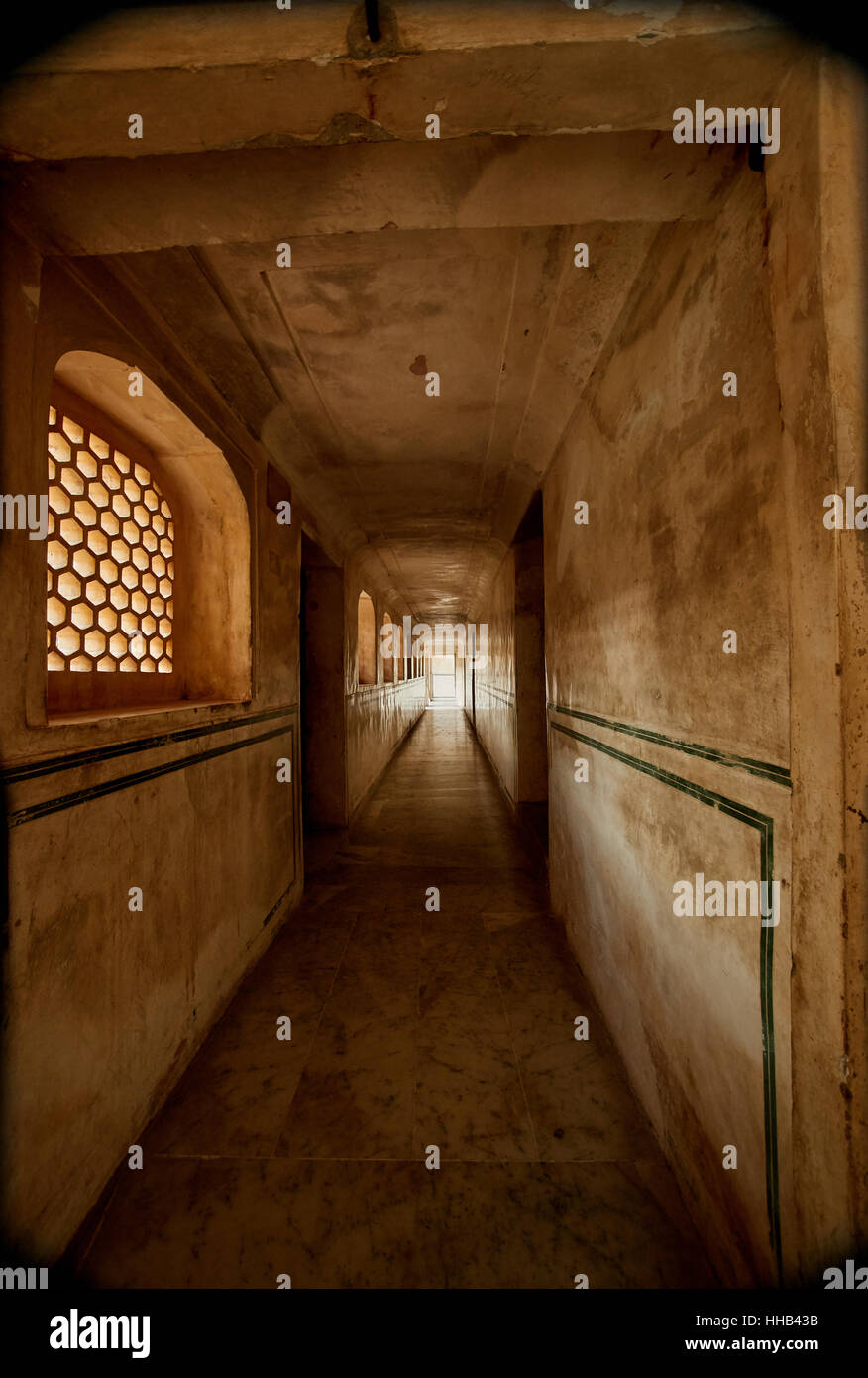 Columns in Amber Fort near Jaipur, Rajasthan, India, Amer Fort is known ...