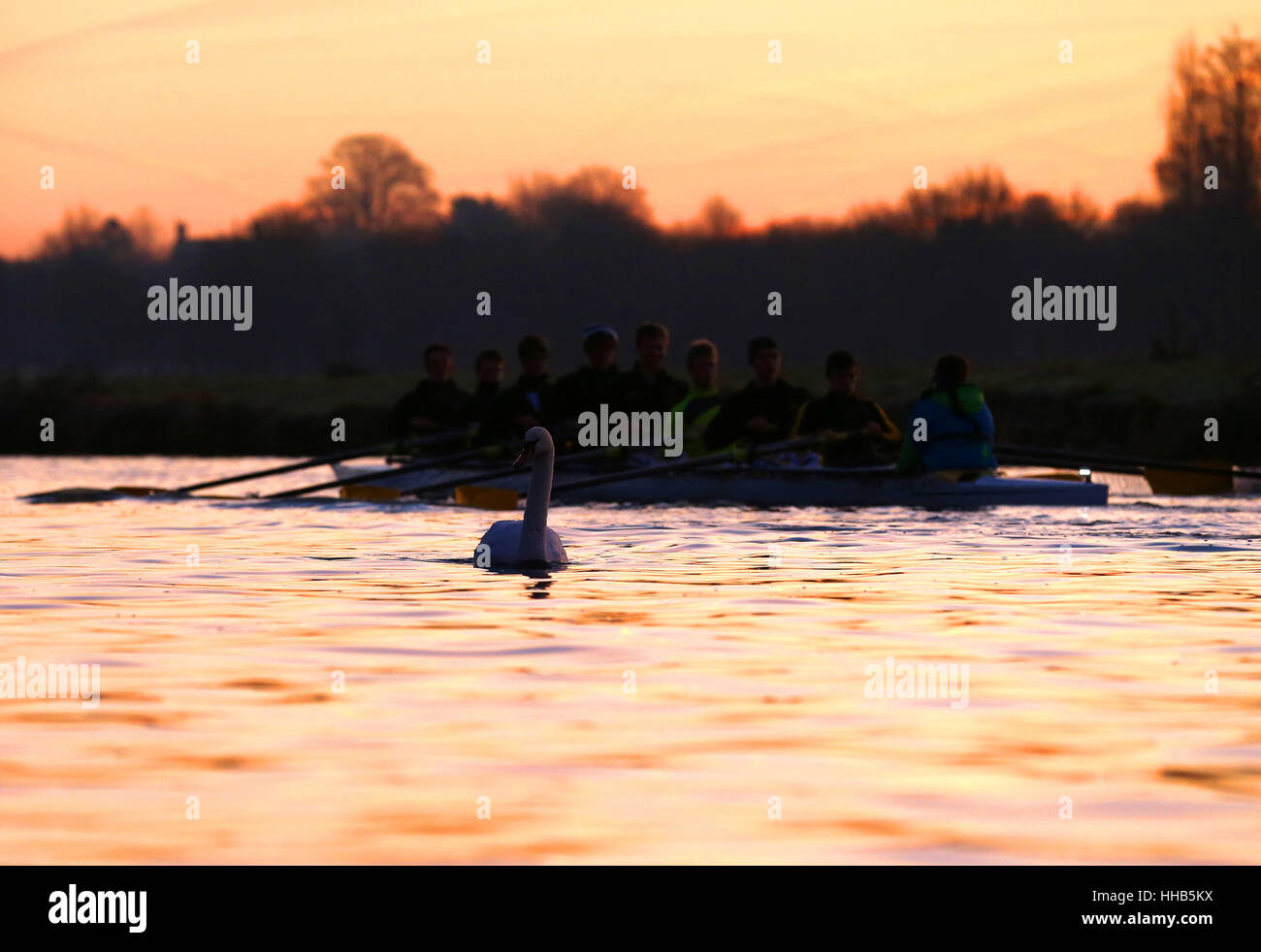 Cambridge England River Swan High Resolution Stock Photography and ...