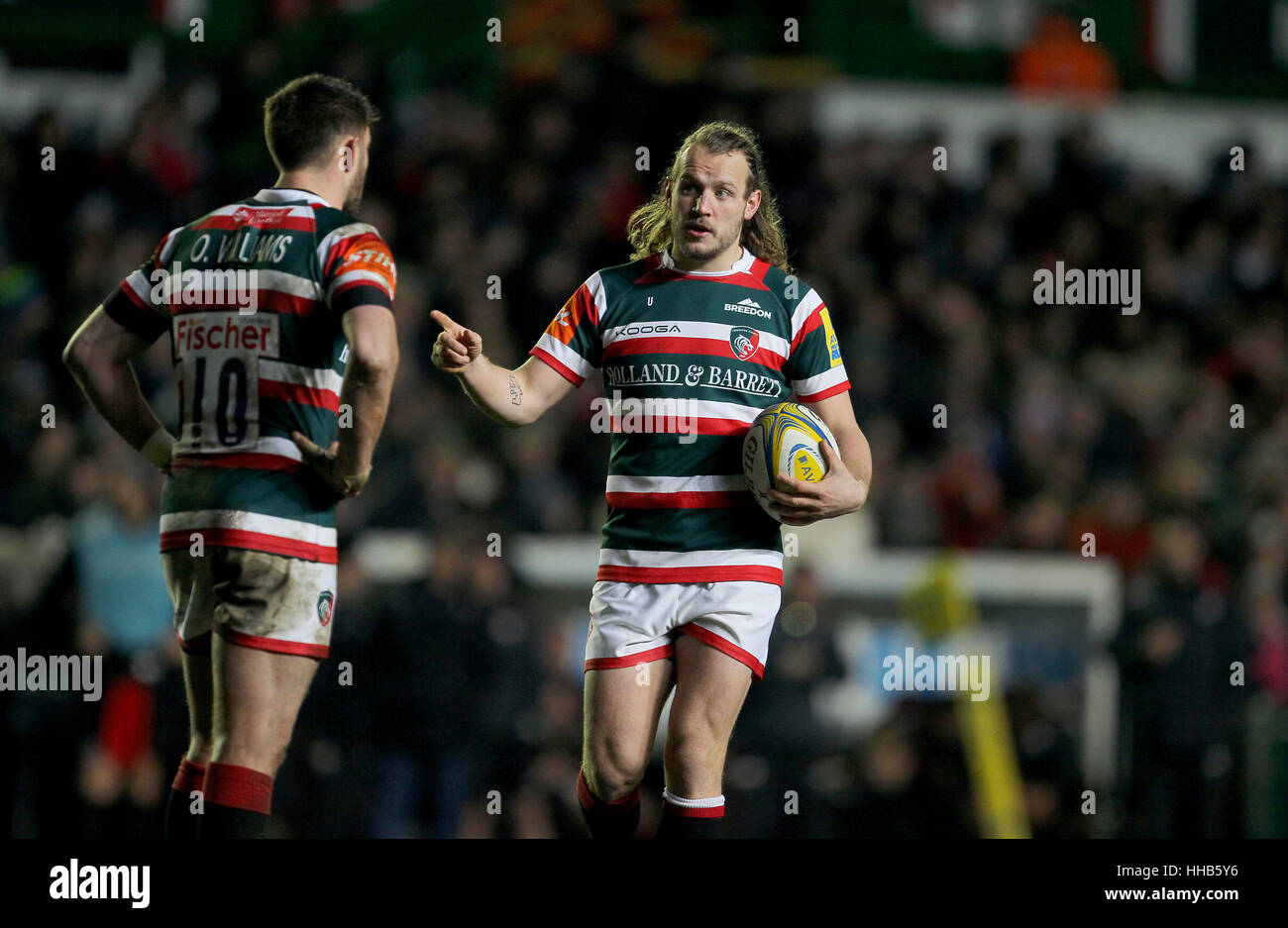Sam Harrison, Leicester Tigers Stock Photo - Alamy