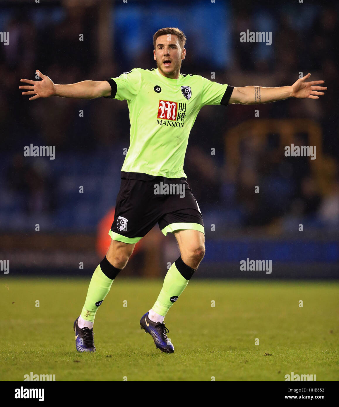 AFC Bournemouth's Dan Gosling Stock Photo - Alamy
