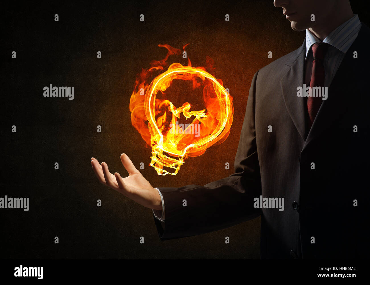 Idea of power and energy Stock Photo - Alamy