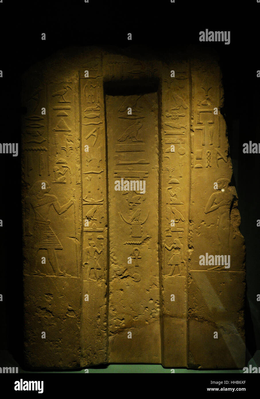 False door from a tomb of a General Niankh-nemty. 2649-2513 BC. 4th ...