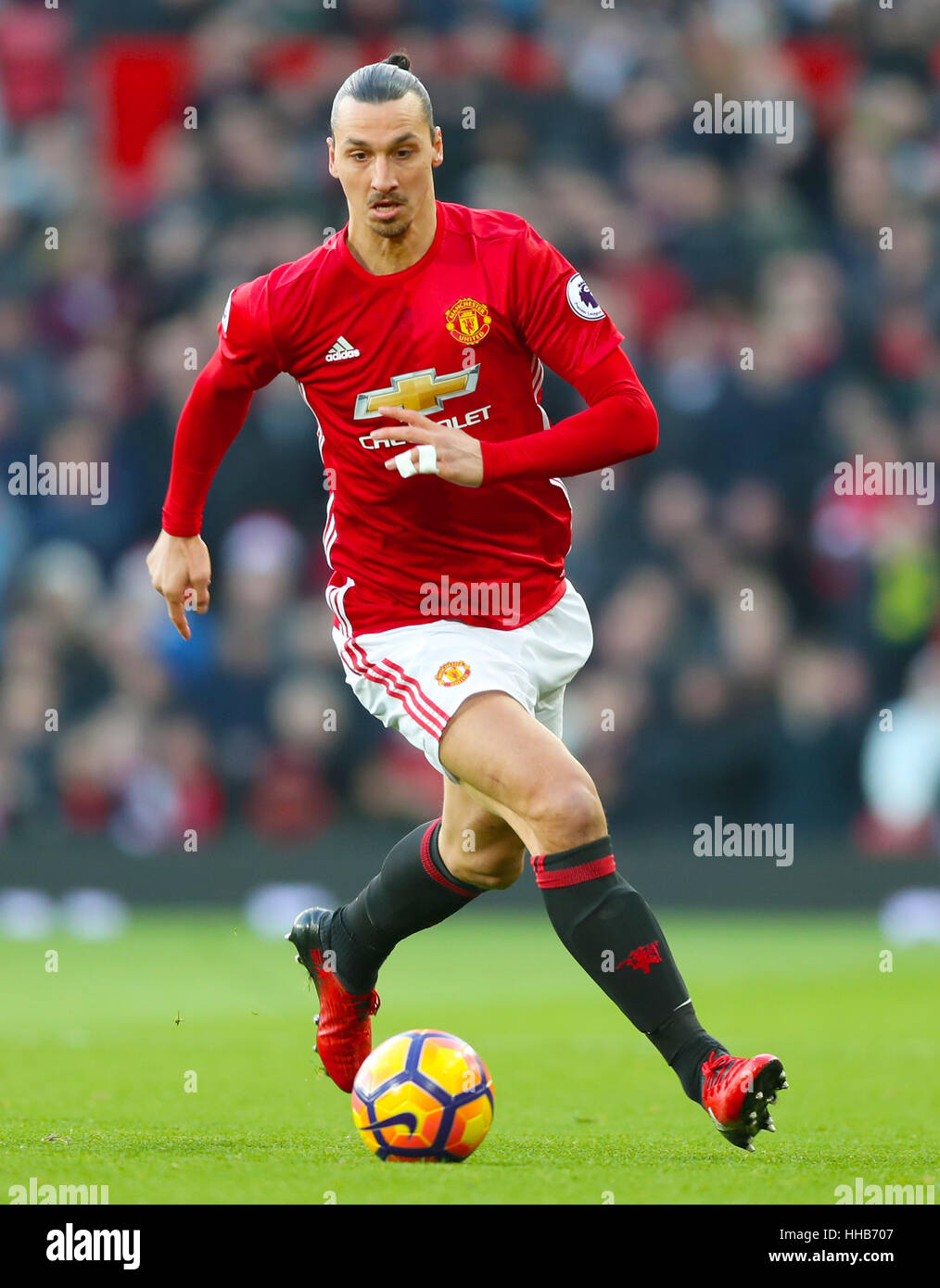 Zlatan Ibrahimovic, Manchester United Stock Photo - Alamy