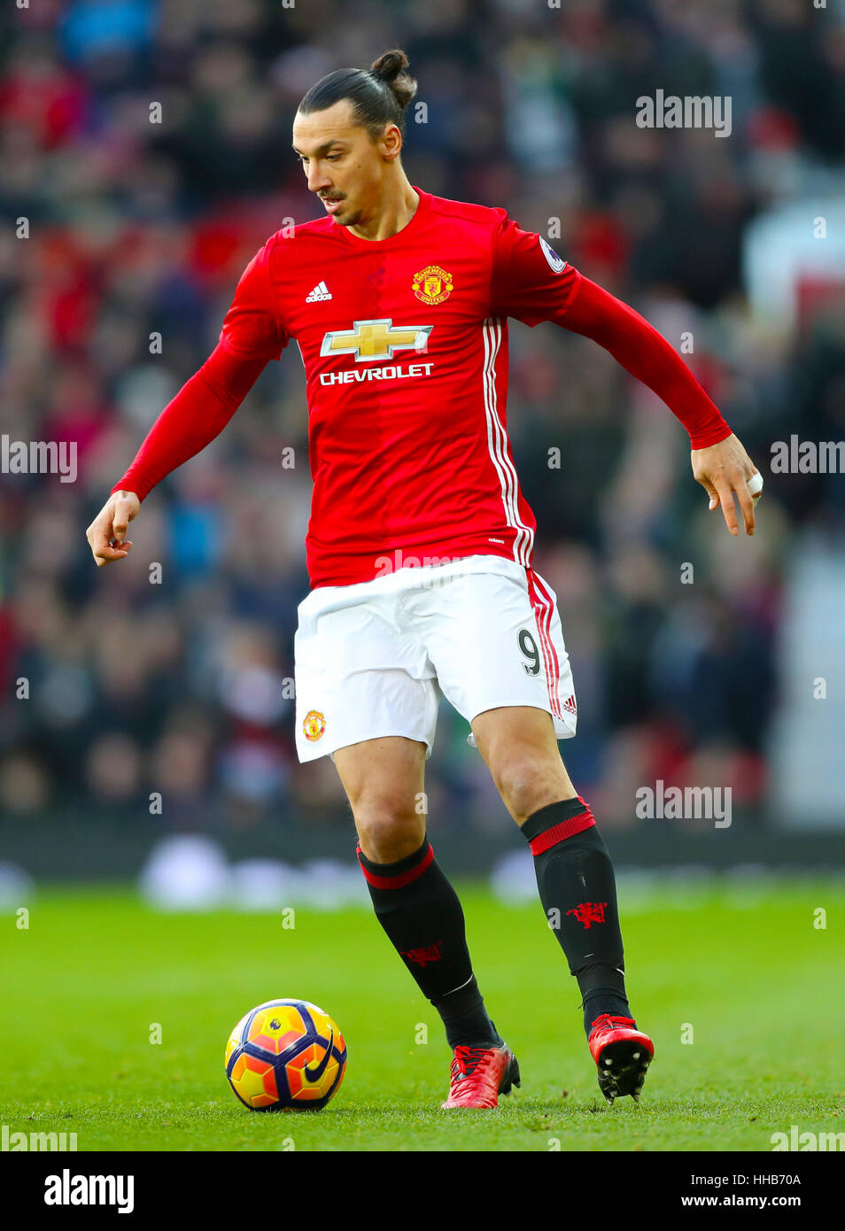 Zlatan Ibrahimovic, Manchester United Stock Photo - Alamy
