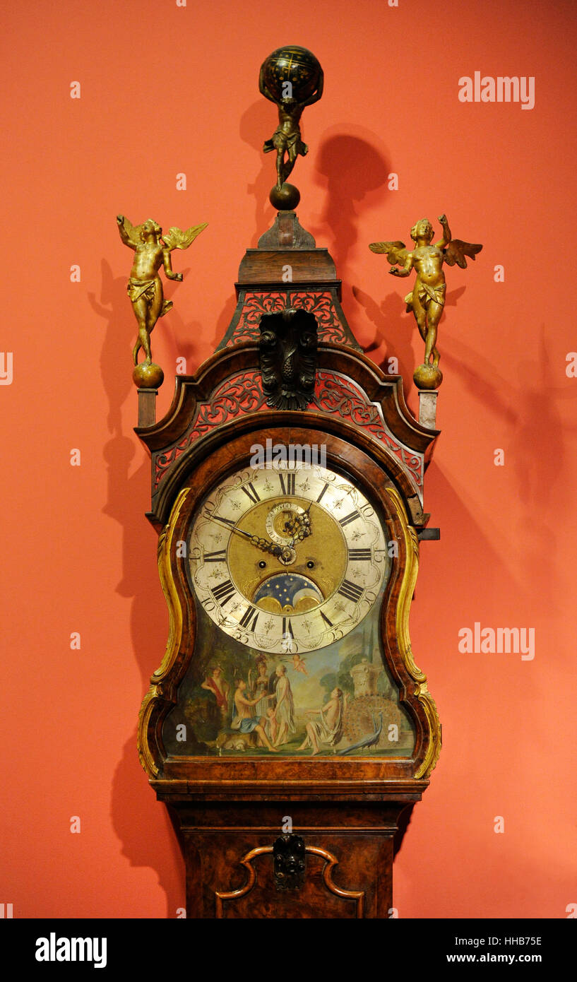Thomas Thomson. Longcase clock. Amsterdam (Clockwork), Gdansk (clock ...