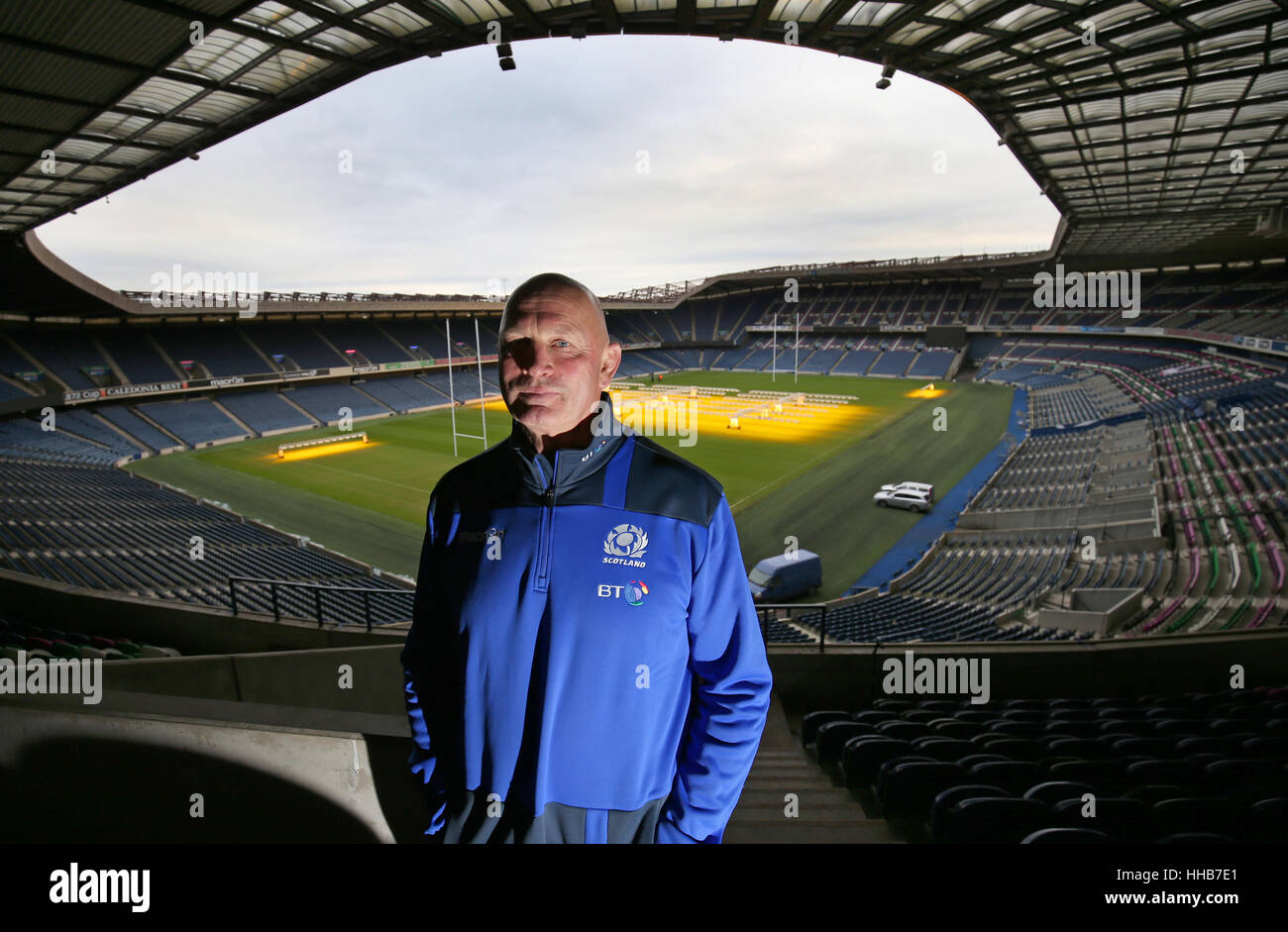 Scotland 6 nations squad announcement hi-res stock photography and ...