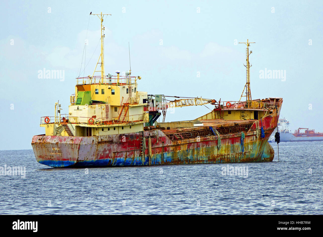 Rusty ship container hi-res stock photography and images - Alamy