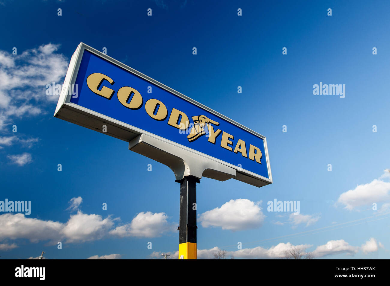 Goodyear logo hi-res stock photography and images - Alamy