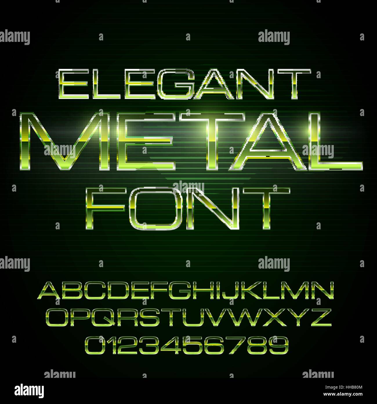 alphabet vector font Stock Vector Image & Art - Alamy