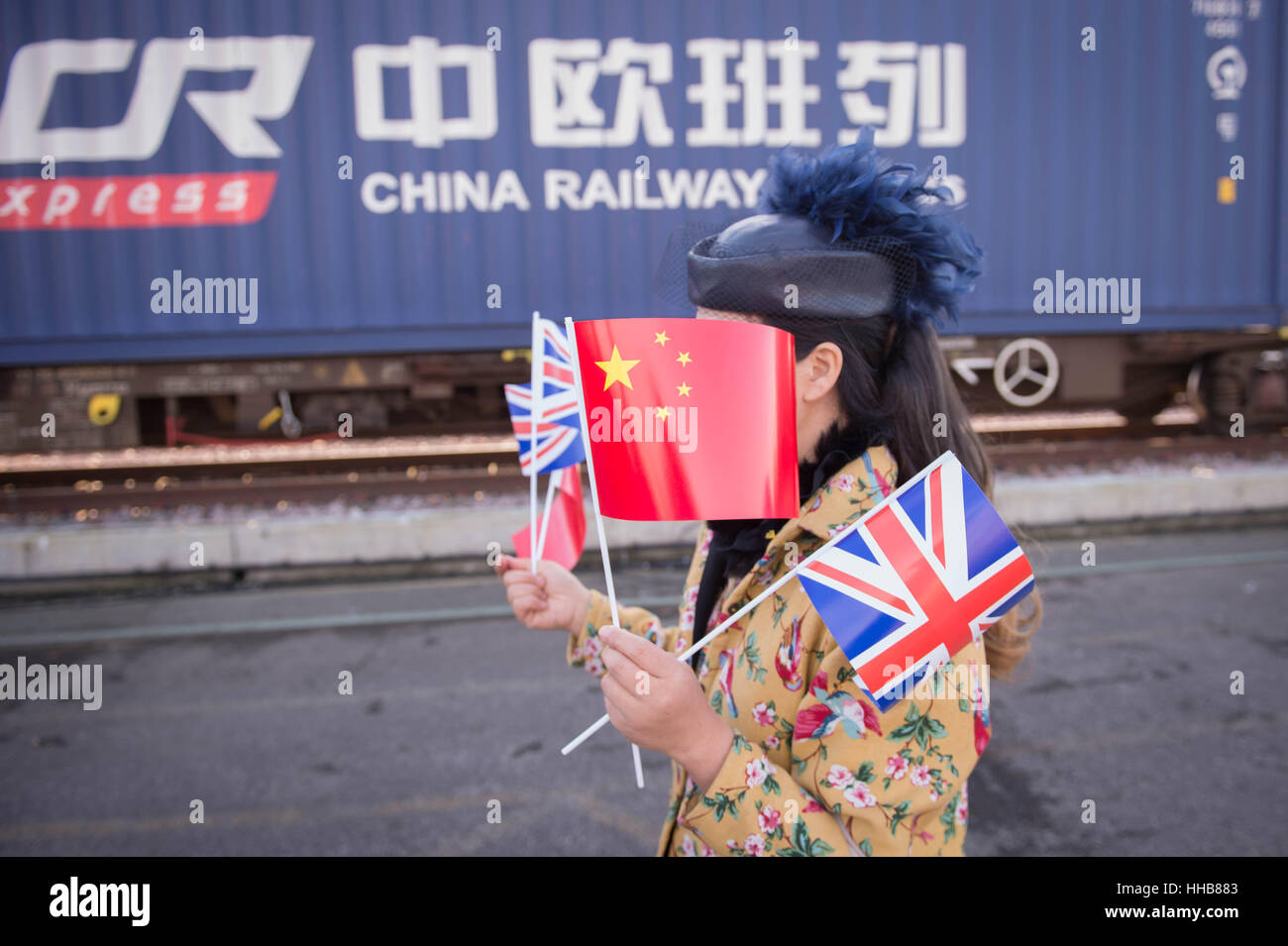 The first freight train service from China to the UK arrives at DB ...