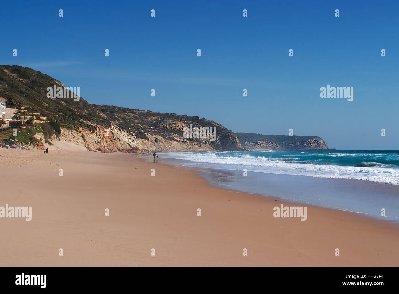 Salema beach algarve hi-res stock photography and images - Alamy