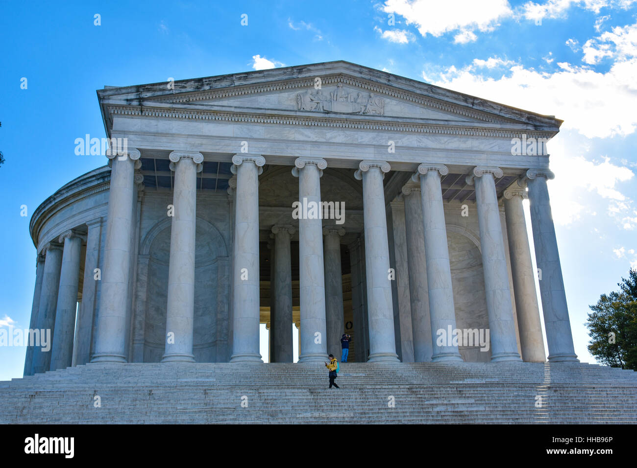WASHINGTON DC, USA - View of Thomas Jefferson Memorial Stock Photo - Alamy