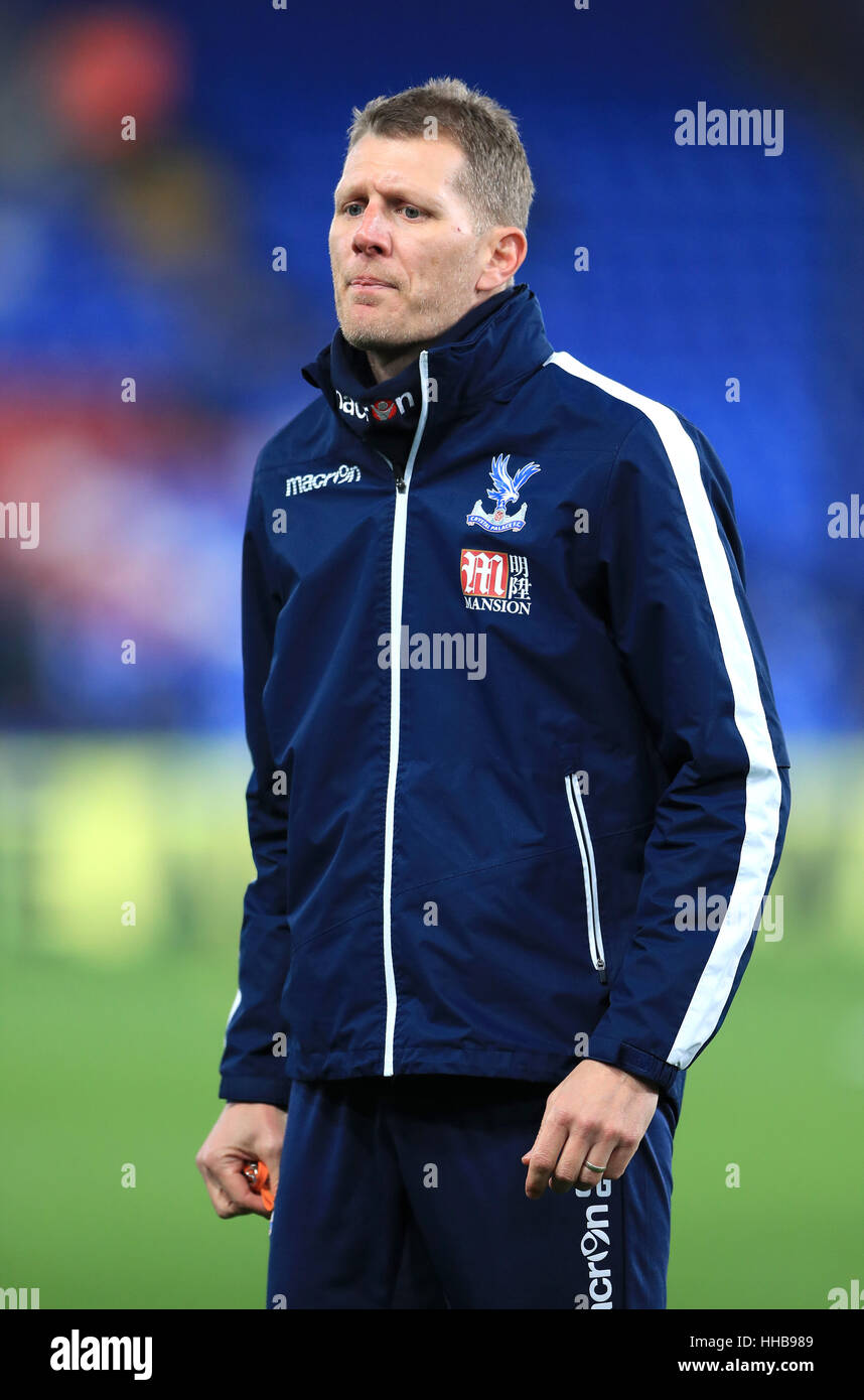Crystal Palace Fitness Coach Scott Guyett Stock Photo - Alamy