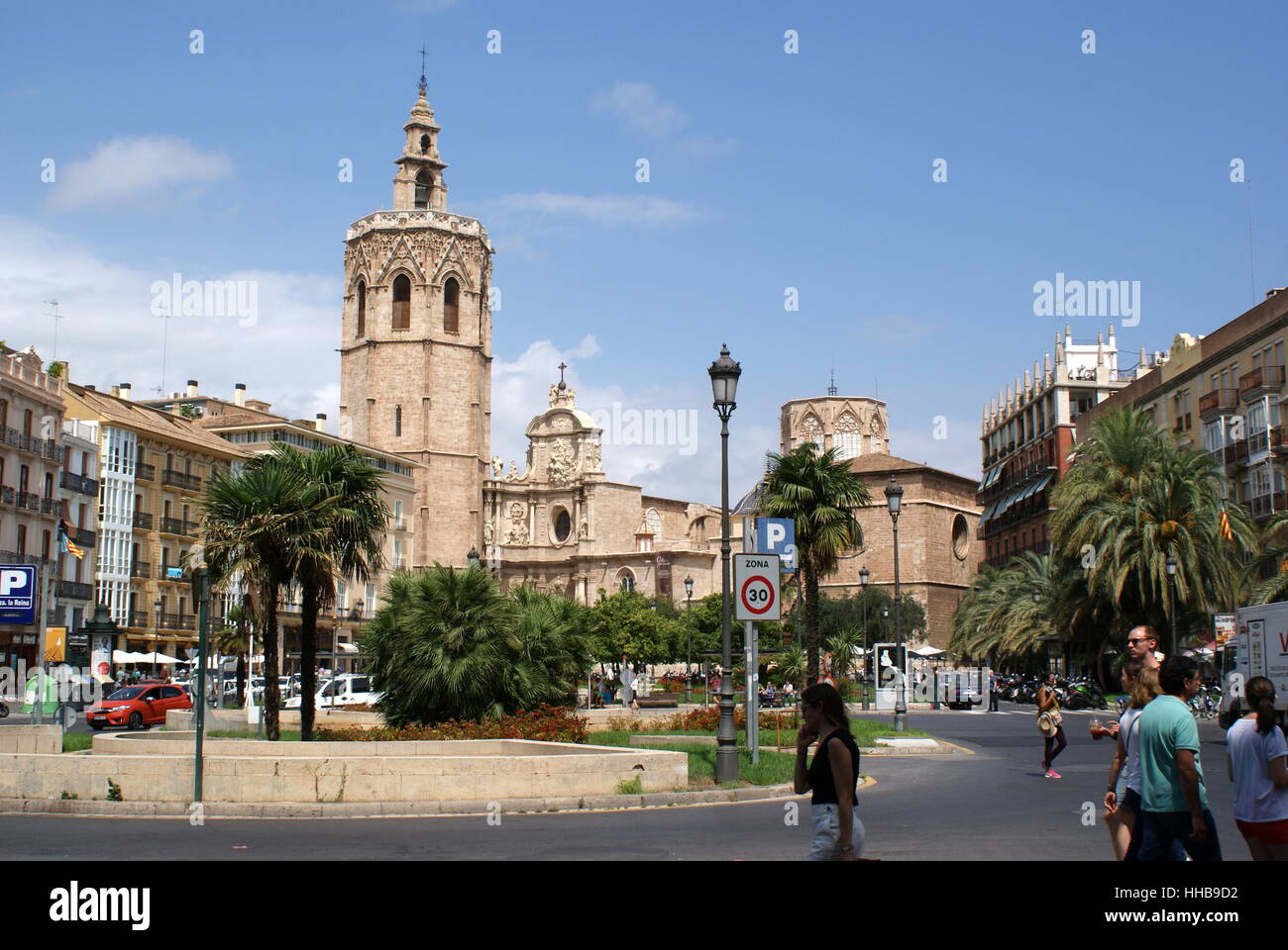 Valencia cathedral miguelete bell hi-res stock photography and images ...