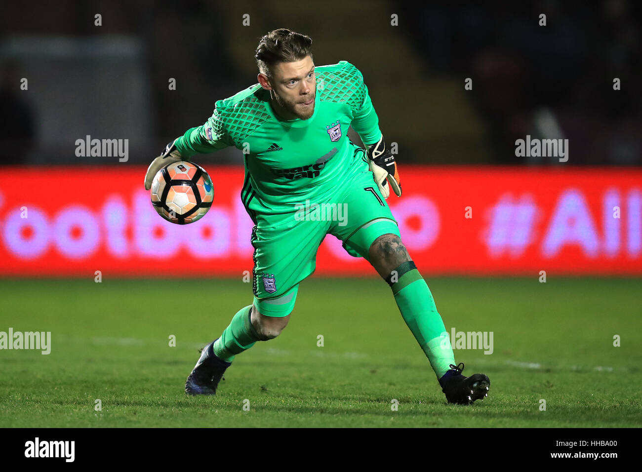 Ipswich Town goalkeeper Dean Gerken Stock Photo - Alamy