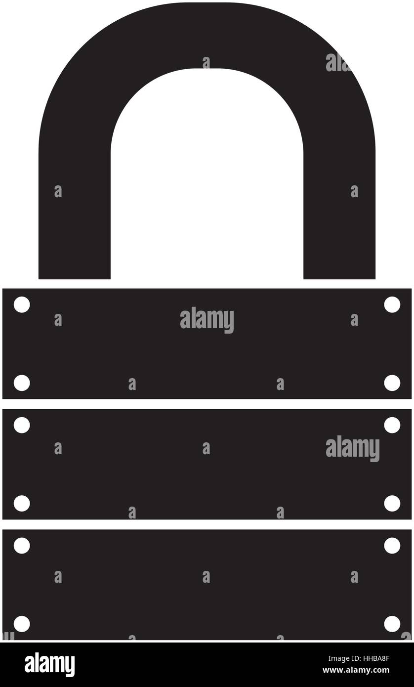 safety lock icon image vector illustration design Stock Vector Image ...