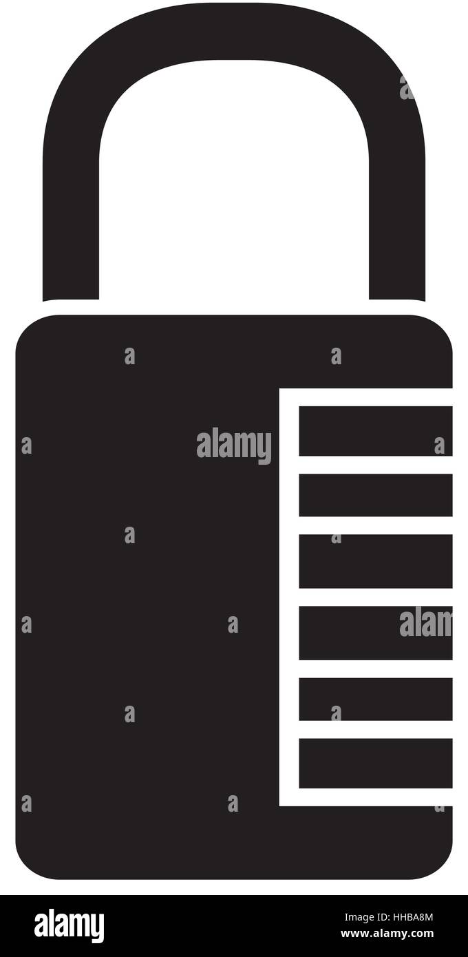 safety lock icon image vector illustration design Stock Vector Image ...