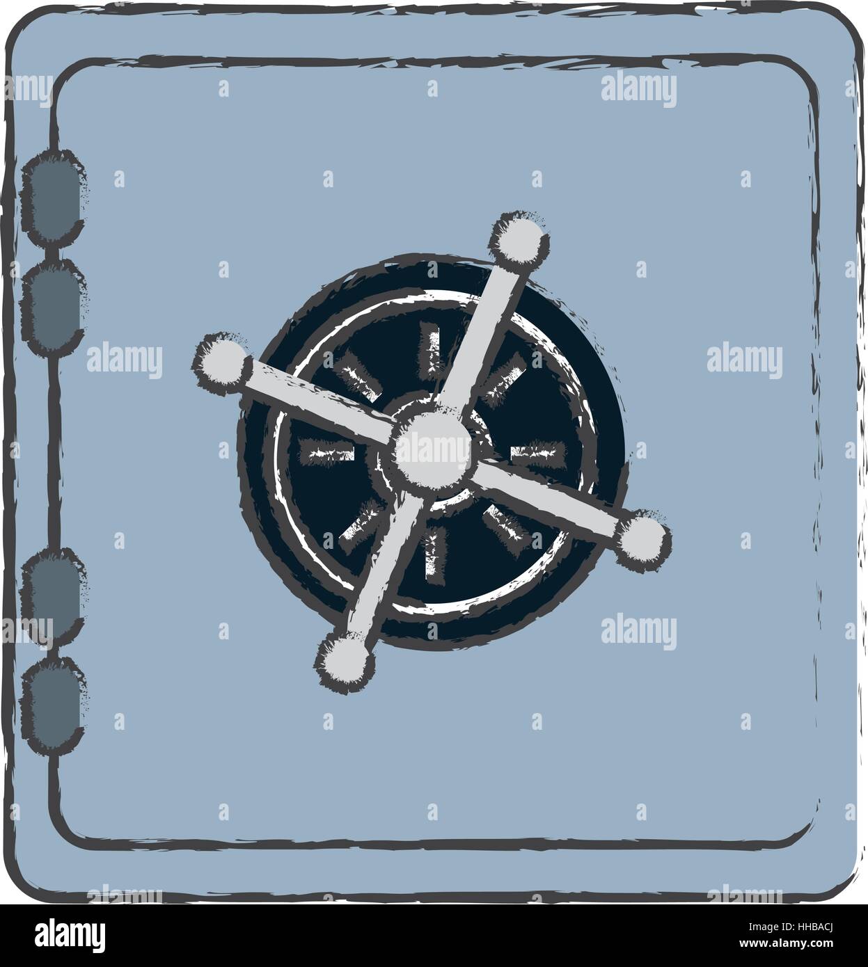 safe box security or safety related icons image vector illustration ...