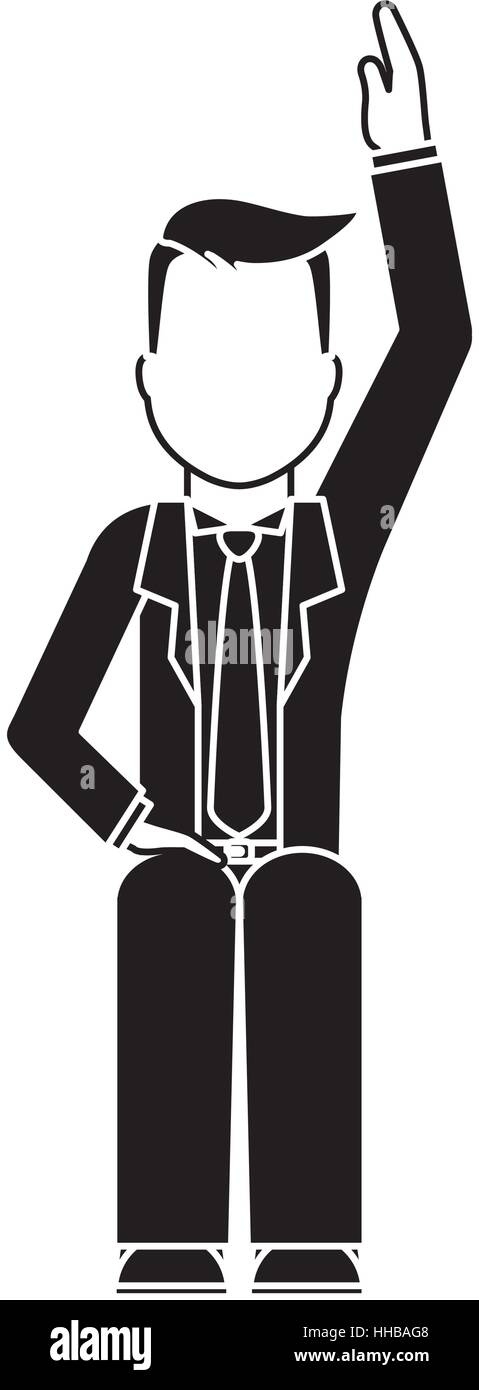 Faceless business people icon image Cut Out Stock Images & Pictures - Alamy