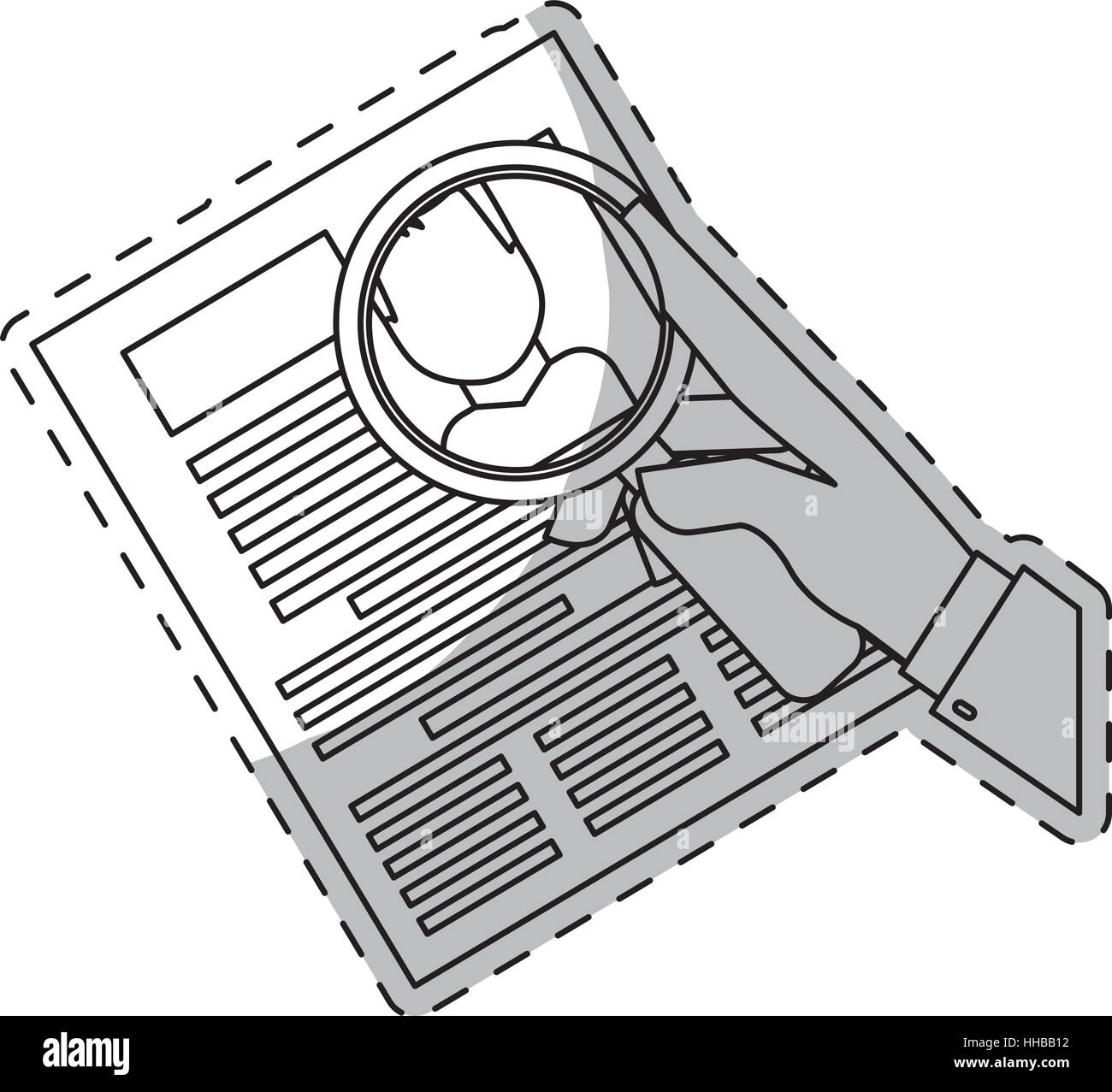 cv or resume related icons image sticker vector illustration design ...