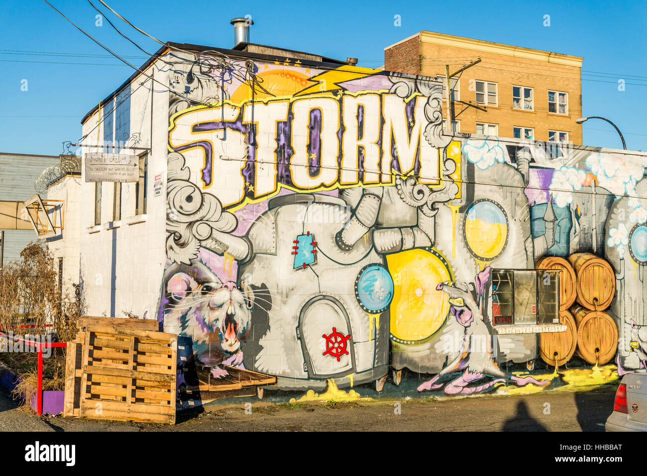 Storm Brewing Company, microbrewery, Commercial Drive, Vancouver ...