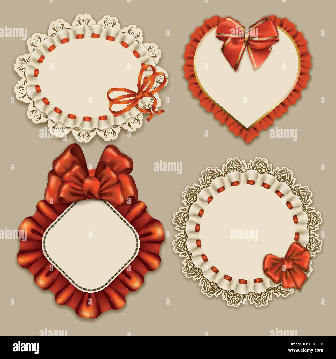 Set of elegant templates frame design Stock Vector Image & Art - Alamy