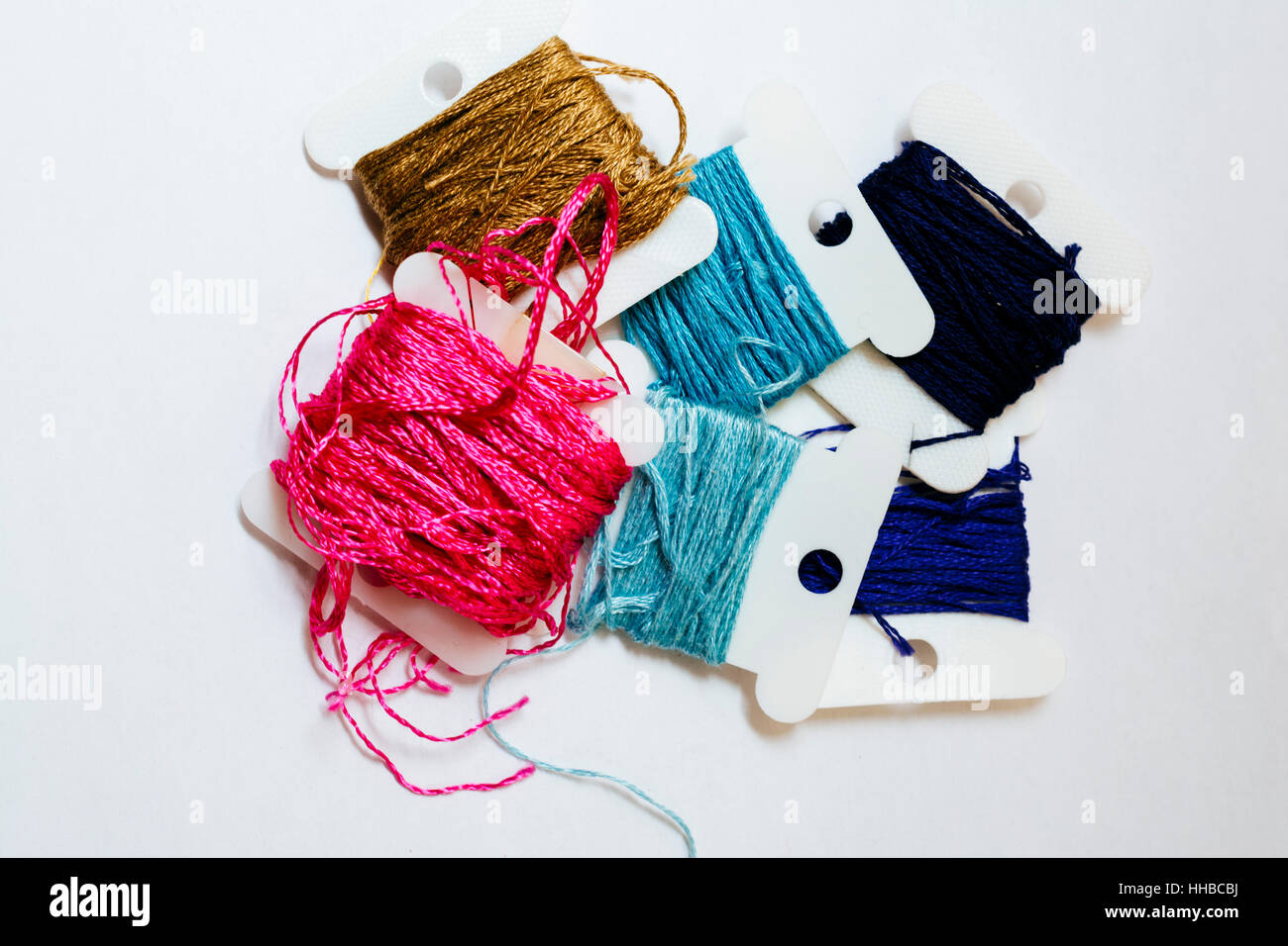 Craft threads hi-res stock photography and images - Alamy