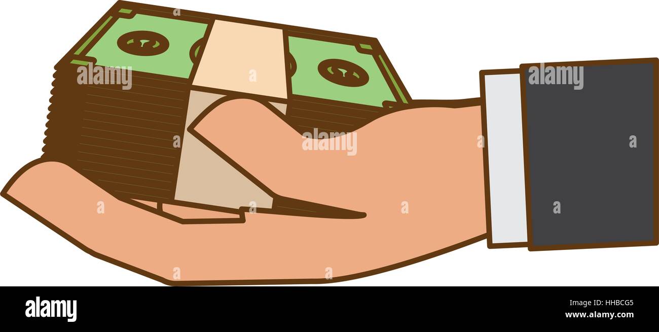 cash money related icons image vector illustration design Stock Vector ...