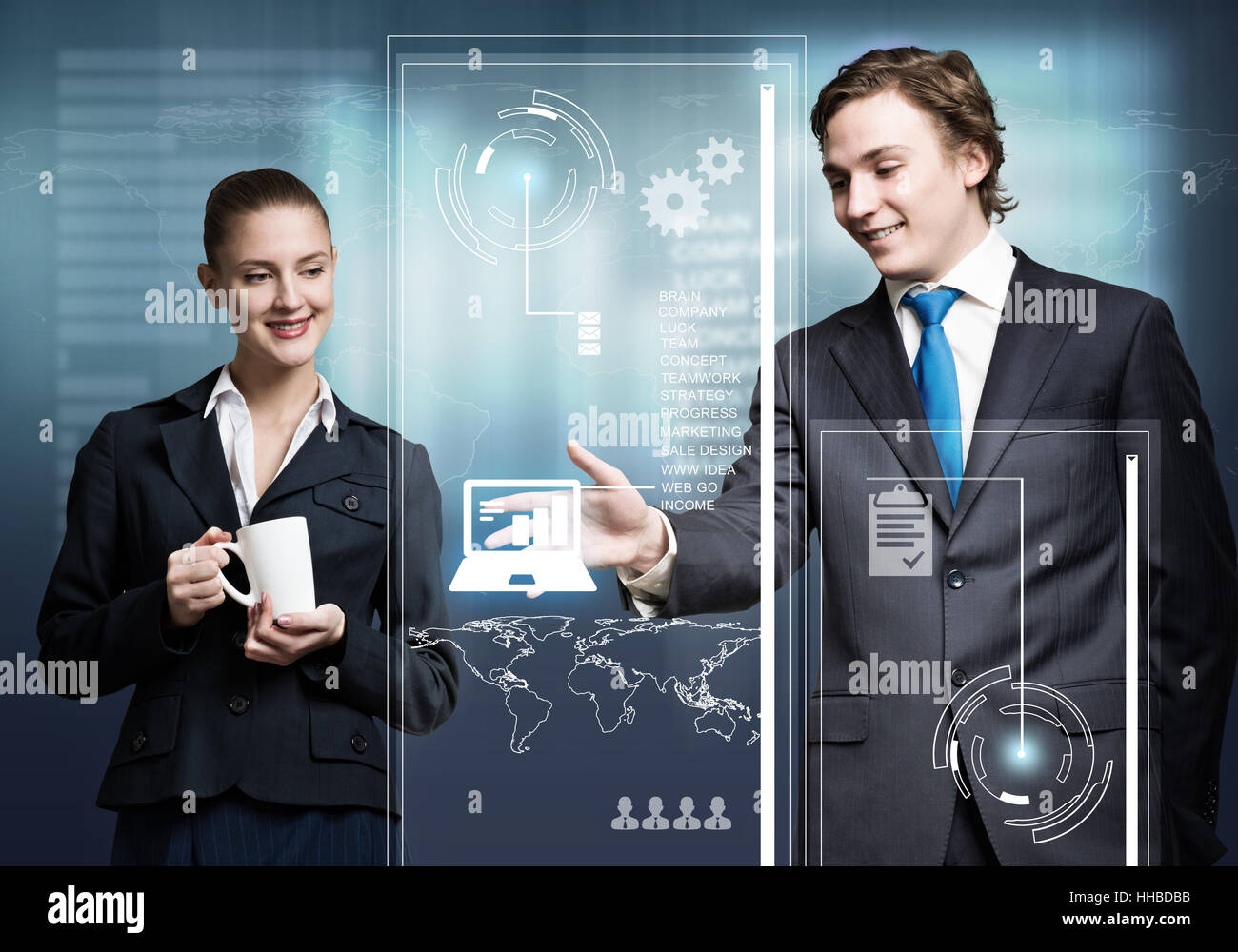 Technologies people concept pretty hi-res stock photography and images ...