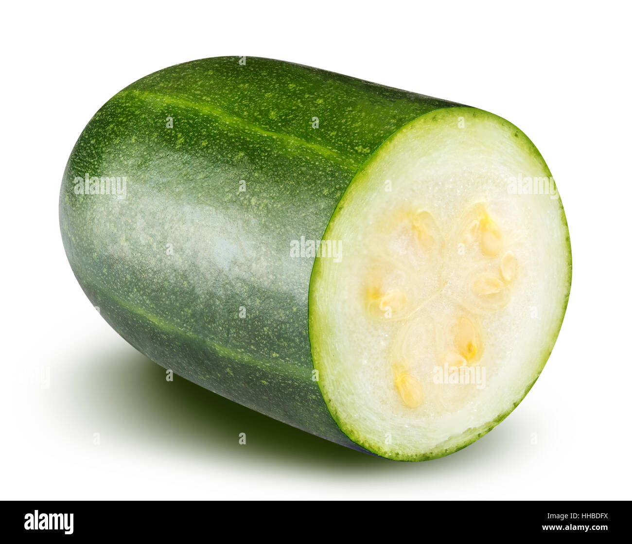 Squash vegetable marrow zucchini isolated with clipping path Stock ...