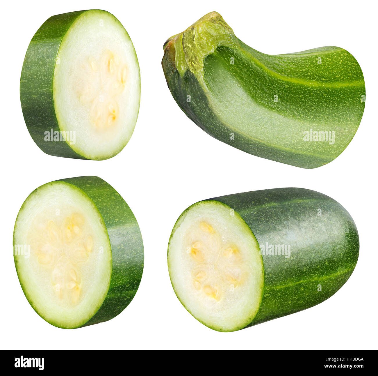 Squash vegetable marrow zucchini isolated with clipping path Stock ...