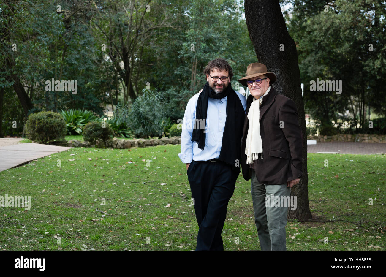 Rome, Italy. 18th Jan, 2017. Alexandre Valenti and Francesco Lotoro ...