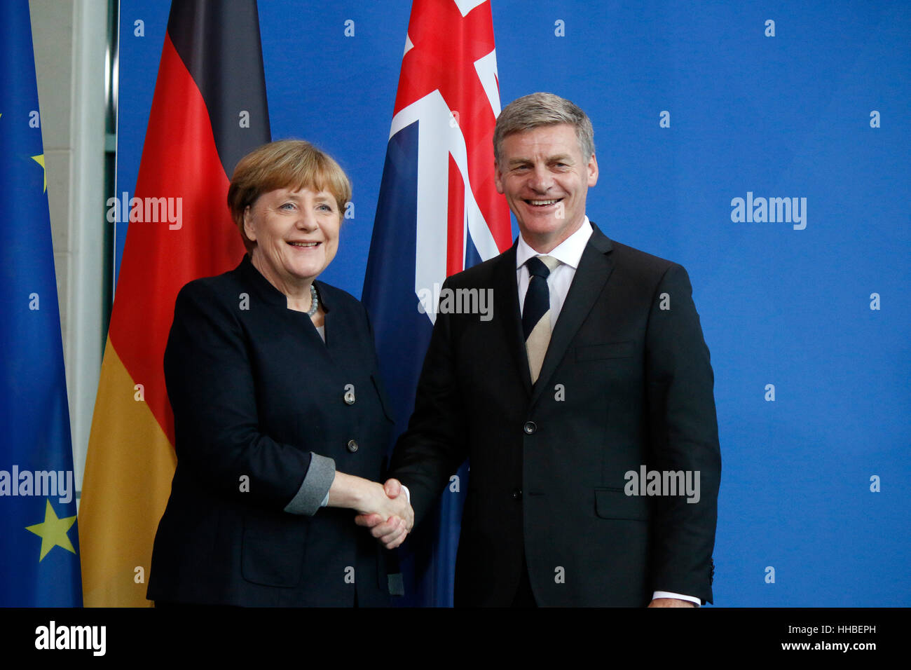 BKin Angela Merkel, Bill English - Treffen der dt. Bundeskanzlerin mit ...