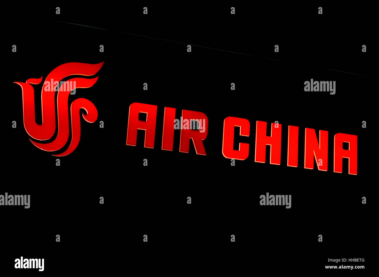 Logo air china hi-res stock photography and images - Alamy