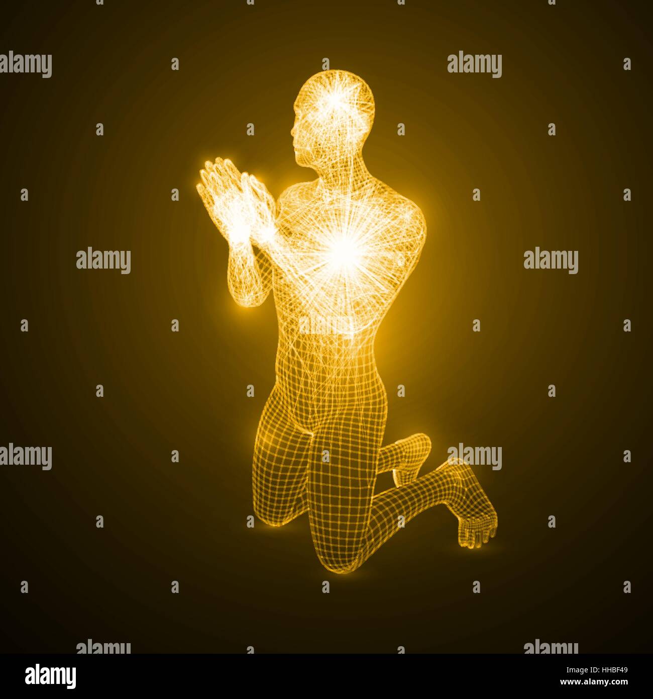 Human art religion Stock Vector Images - Alamy
