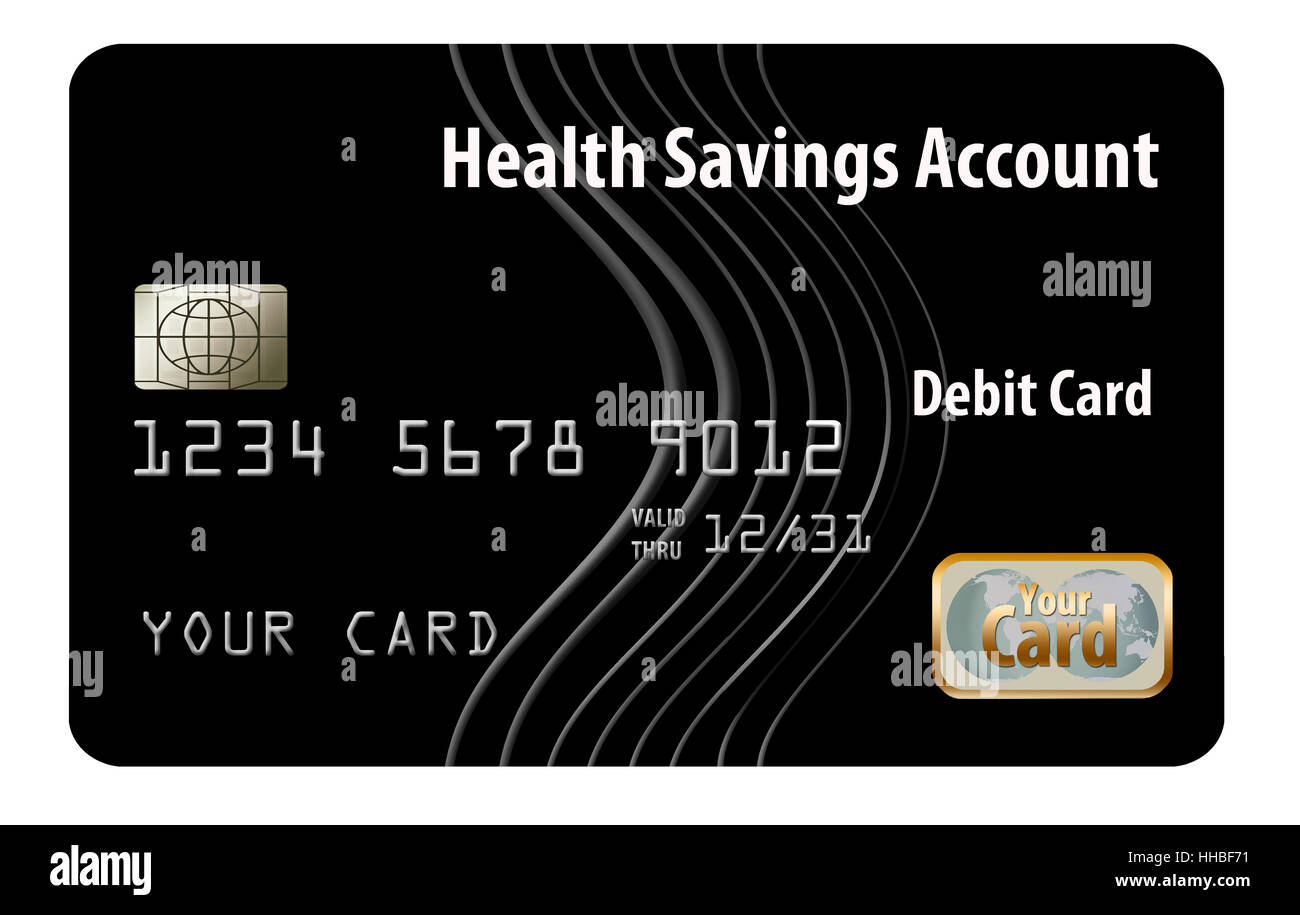 Plastic health insurance card Cut Out Stock Images & Pictures - Alamy