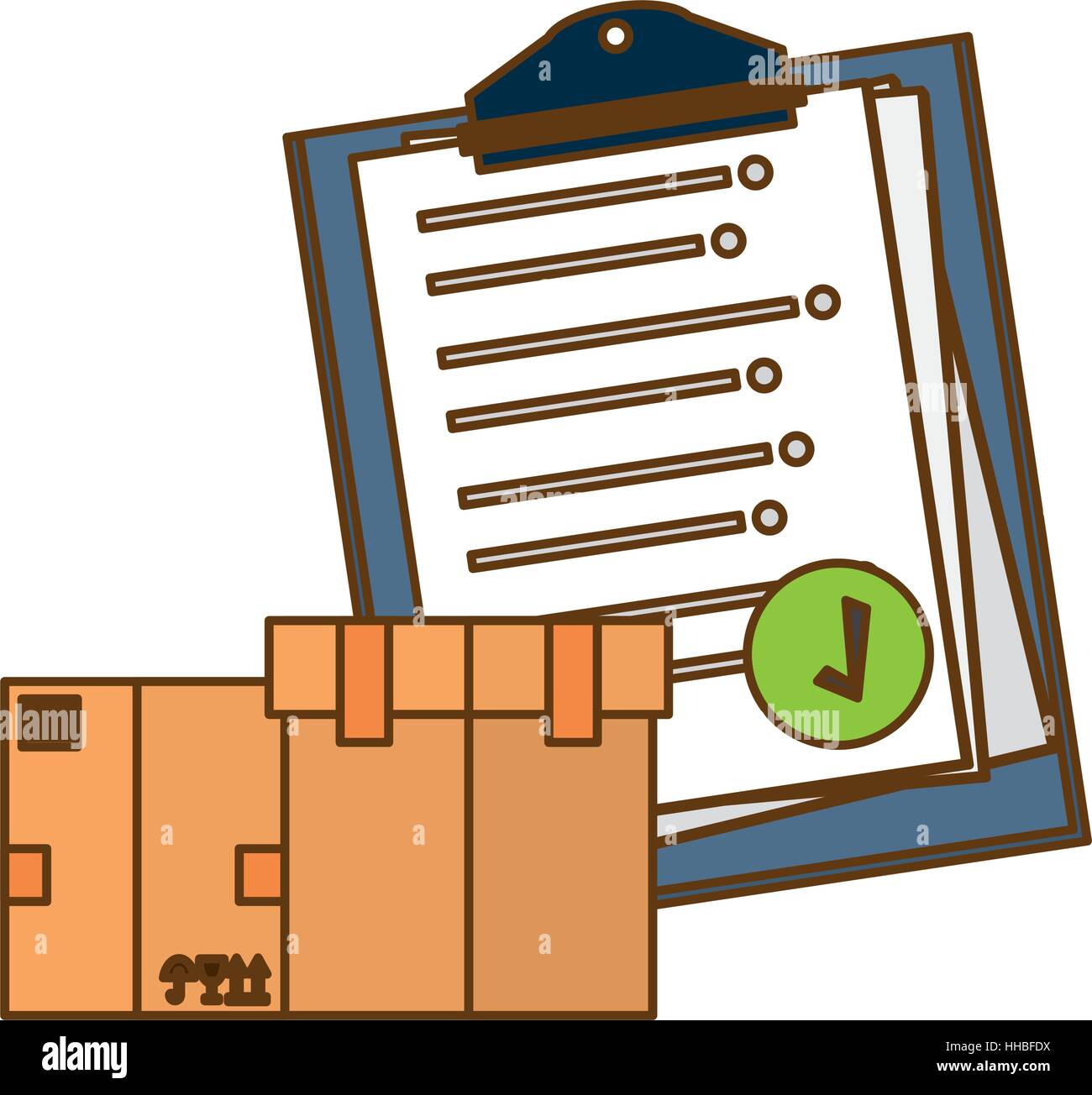 cargo shipping or handling related icons image vector illustration ...