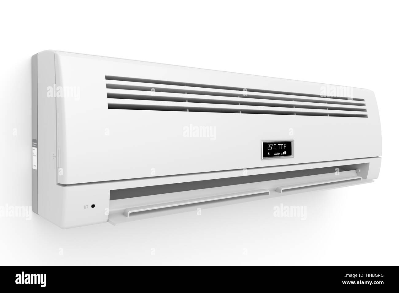 isolated, electronics, cold, wall, heat, electric, cool, plastic ...