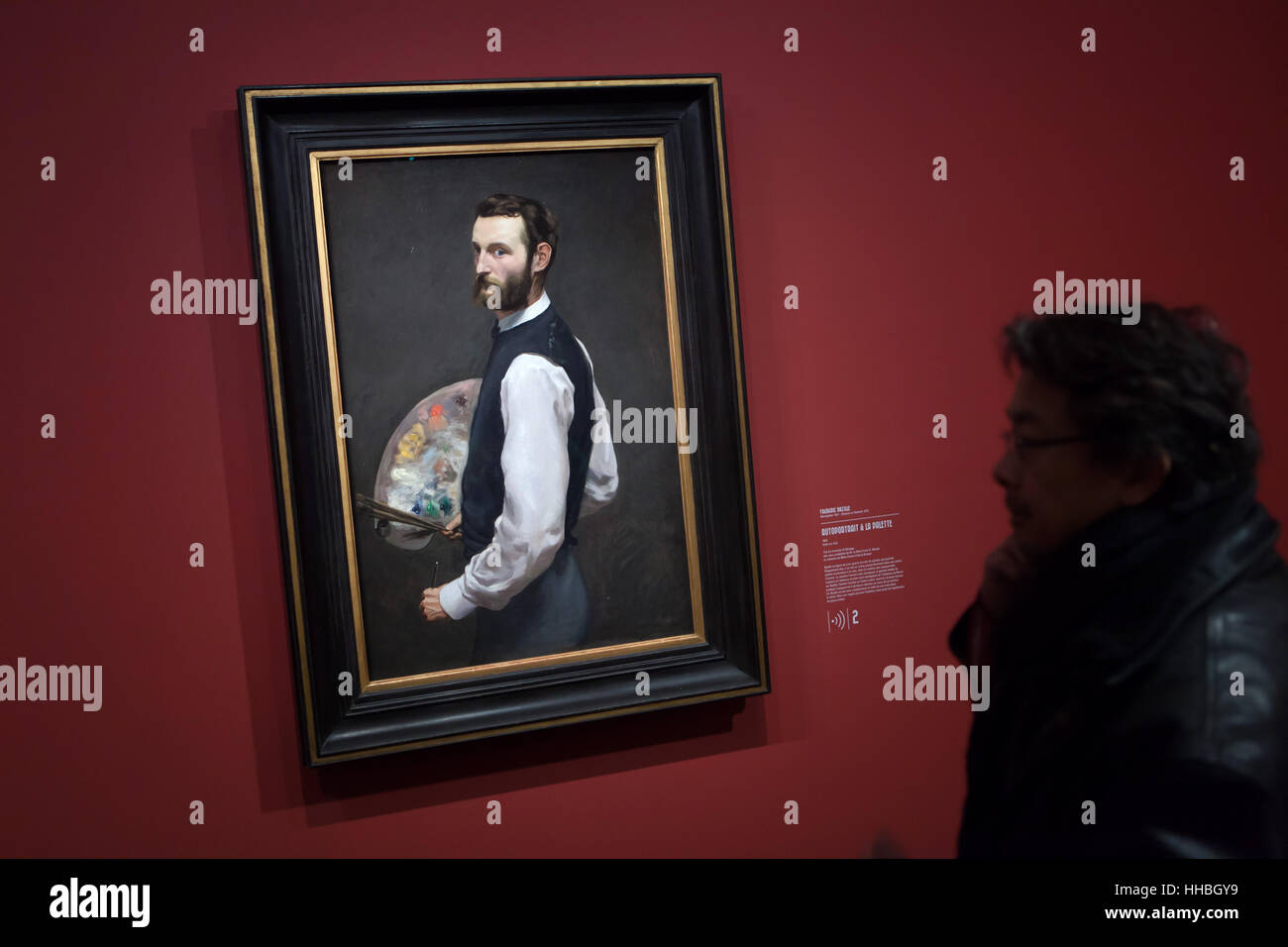 Frédéric bazille self portrait hi-res stock photography and images - Alamy