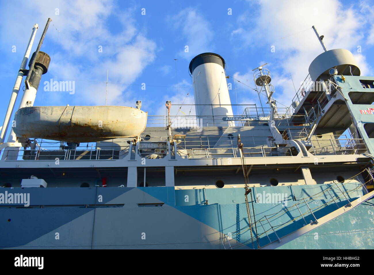 Tampa, Florida - USA - January 07, 2016: SS American Victory Memorial ...