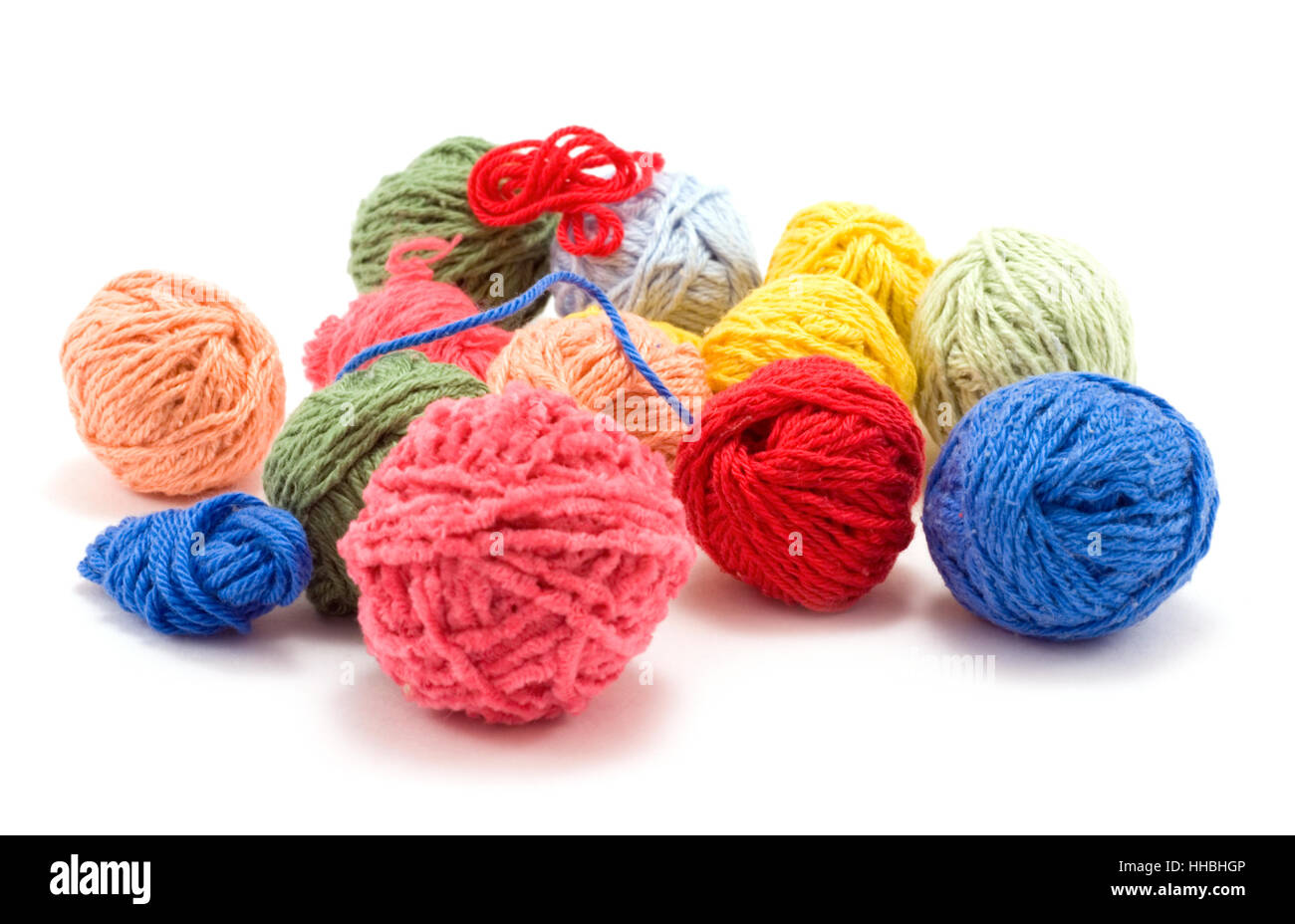 blue, colour, ball, green, soft, weave, thread, knit, string, stack ...