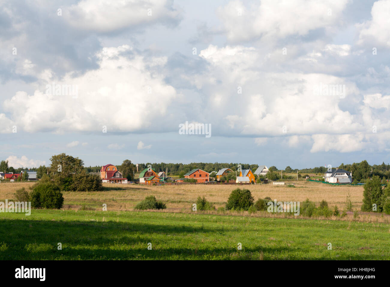 blue, house, building, beautiful, beauteously, nice, environment ...