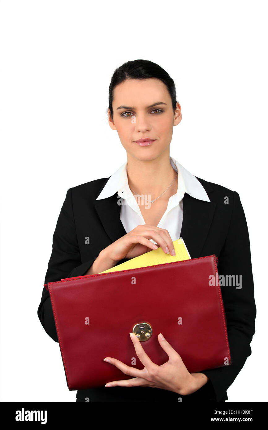 woman, office, beautiful, beauteously, nice, secretary, isolated ...
